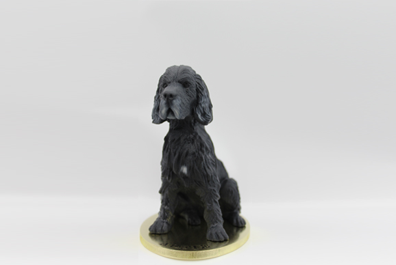 3D Printed English Cocker Spaniel Dog Statue Home Decor Sculpture ...